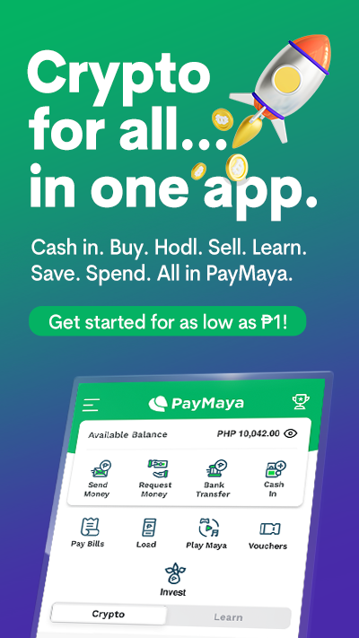 Maya Crypto Homepage